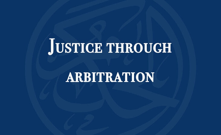 The Ahmadiyya system of justice in conflict resolution