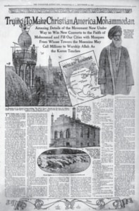 100 Years Ago... – Agreement signed by new converts, and American ...