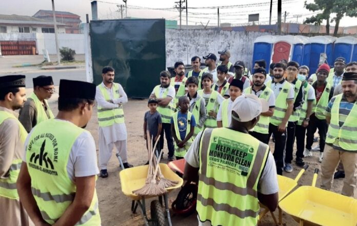New Year’s activities by Majlis Khuddam-ul-Ahmadiyya Liberia