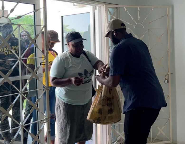 Relief efforts in Jamaica after Hurricane Beryl
