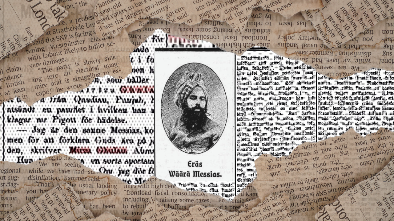 Truth prevails: The Promised Messiah in Finnish newspapers | Al Hakam